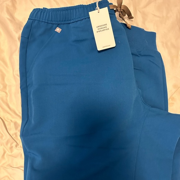 Pants | Mens Jogger In Alps Blue Figs Scrubs | Poshmark